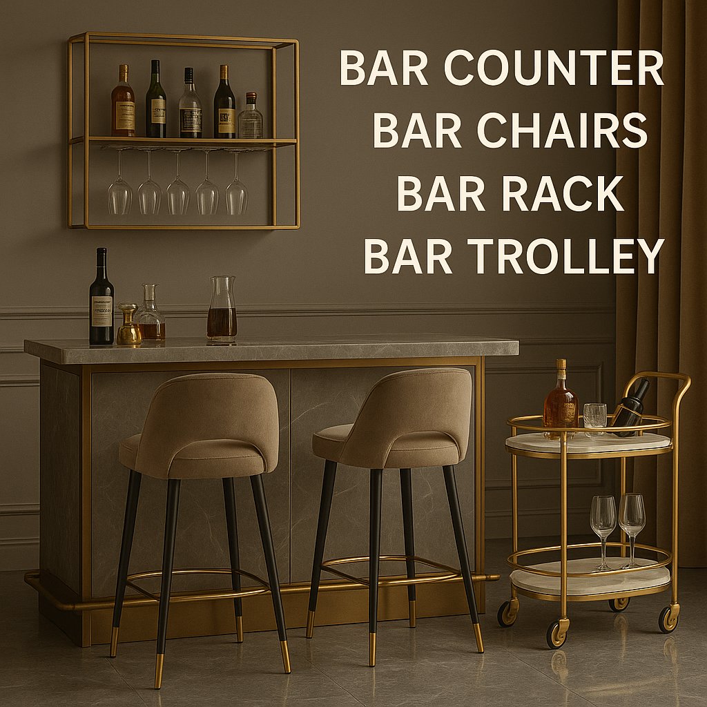 Shop and Sip in Style: Buy Elegant Bar Trolleys (Serving Trolleys ...