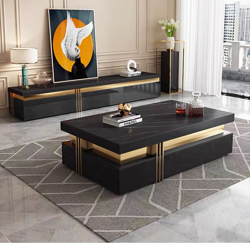 Buy Modern Rectangular Centre Table Black PC HOME DECOR buy-modern-rectangular-centre-table-black-pc-home-decor