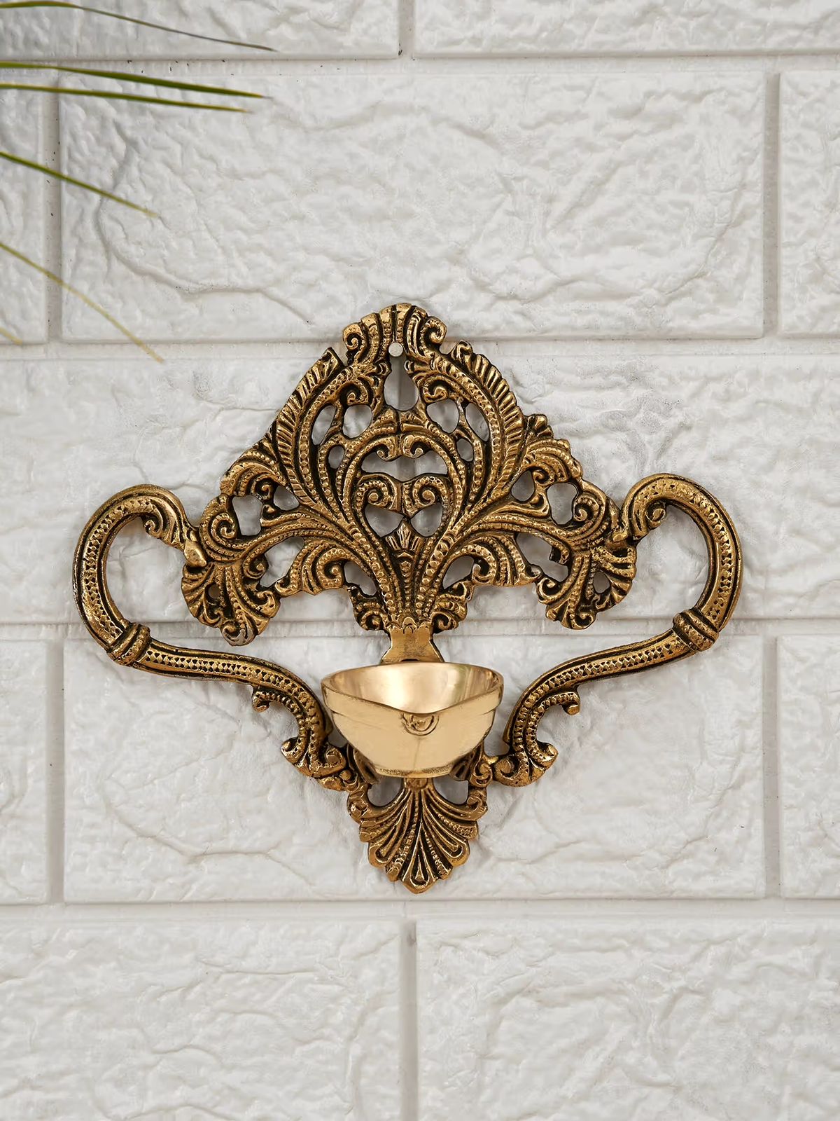 Brass Hanging Diya – PC HOME DECOR